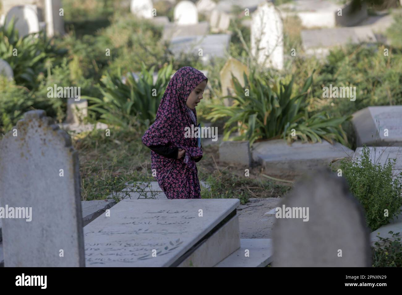 April 21, 2023, Gaza City, The Gaza Strip, Palestine: A Palestinian ...