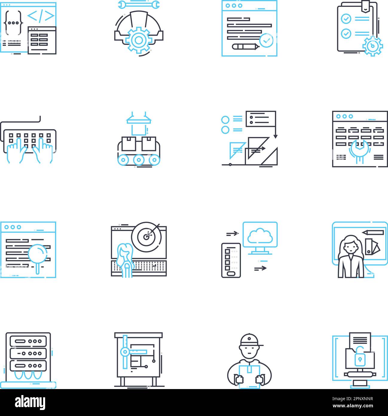 Digital retail experience Stock Vector Images - Alamy