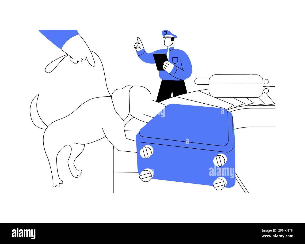 Drug Detection Abstract Concept Vector Illustration Stock Vector Image And Art Alamy