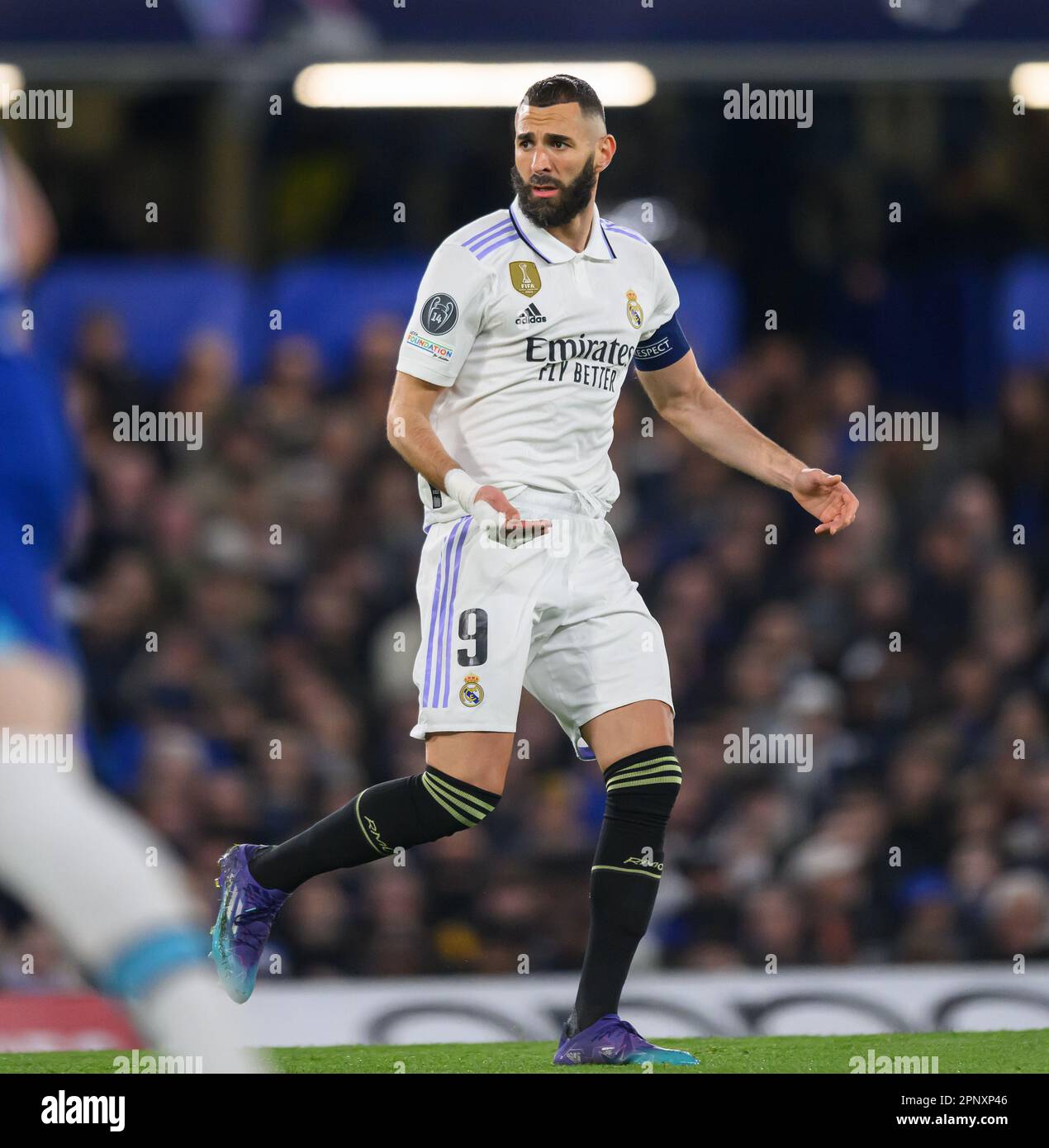 London, UK. 18th Apr, 2023. 18 Apr 2023 - Chelsea v Real Madrid - UEFA ...