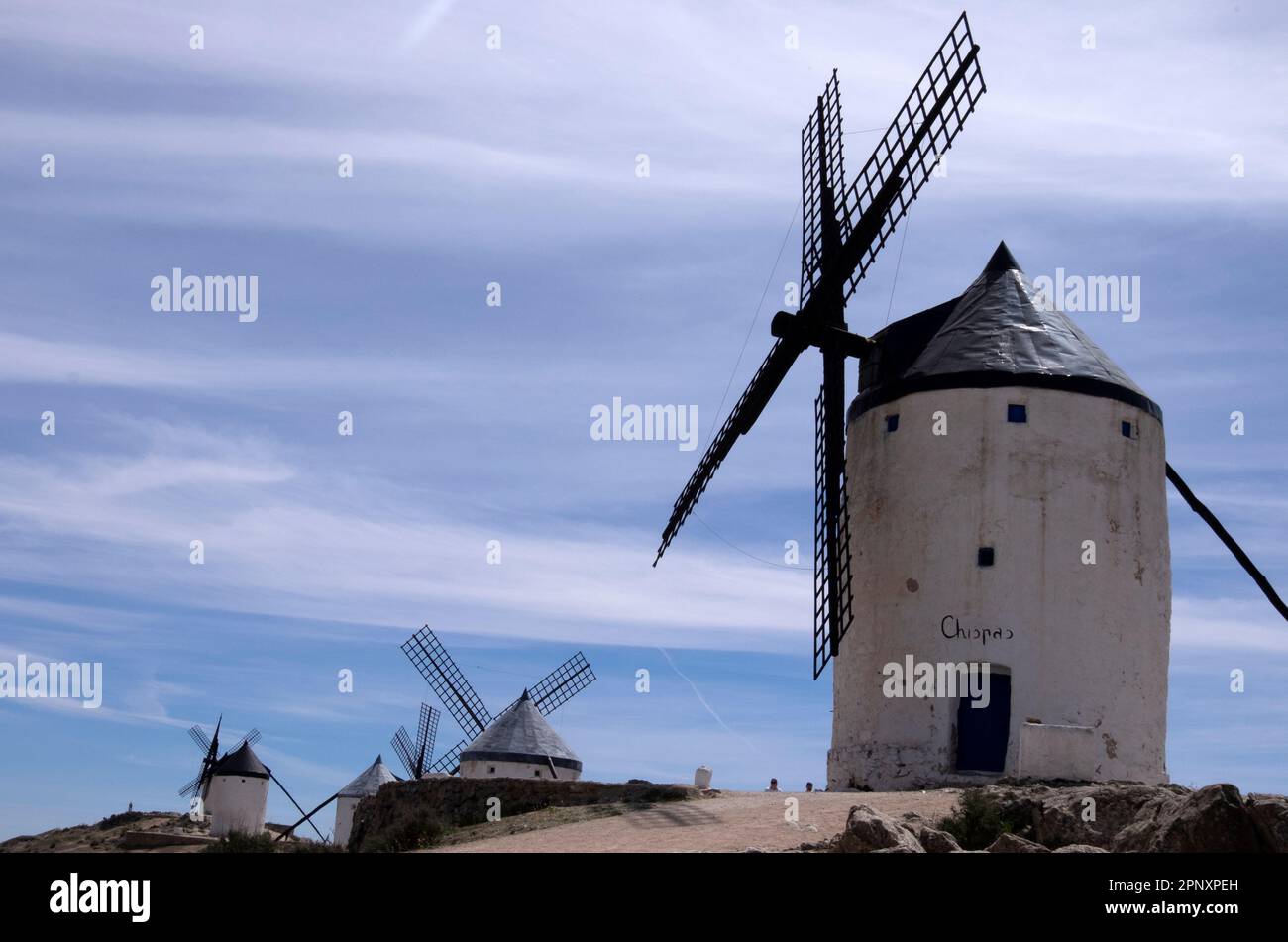 Consuegra is famous for its windmills. These windmills became famous in ...