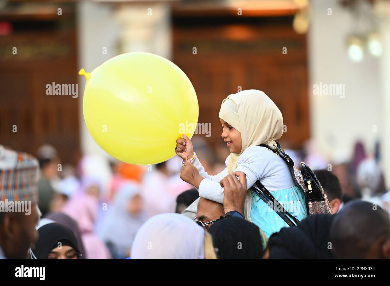 Cairo, Egypt. 21st Apr, 2023. Sudanese girls pose for a photo after ...