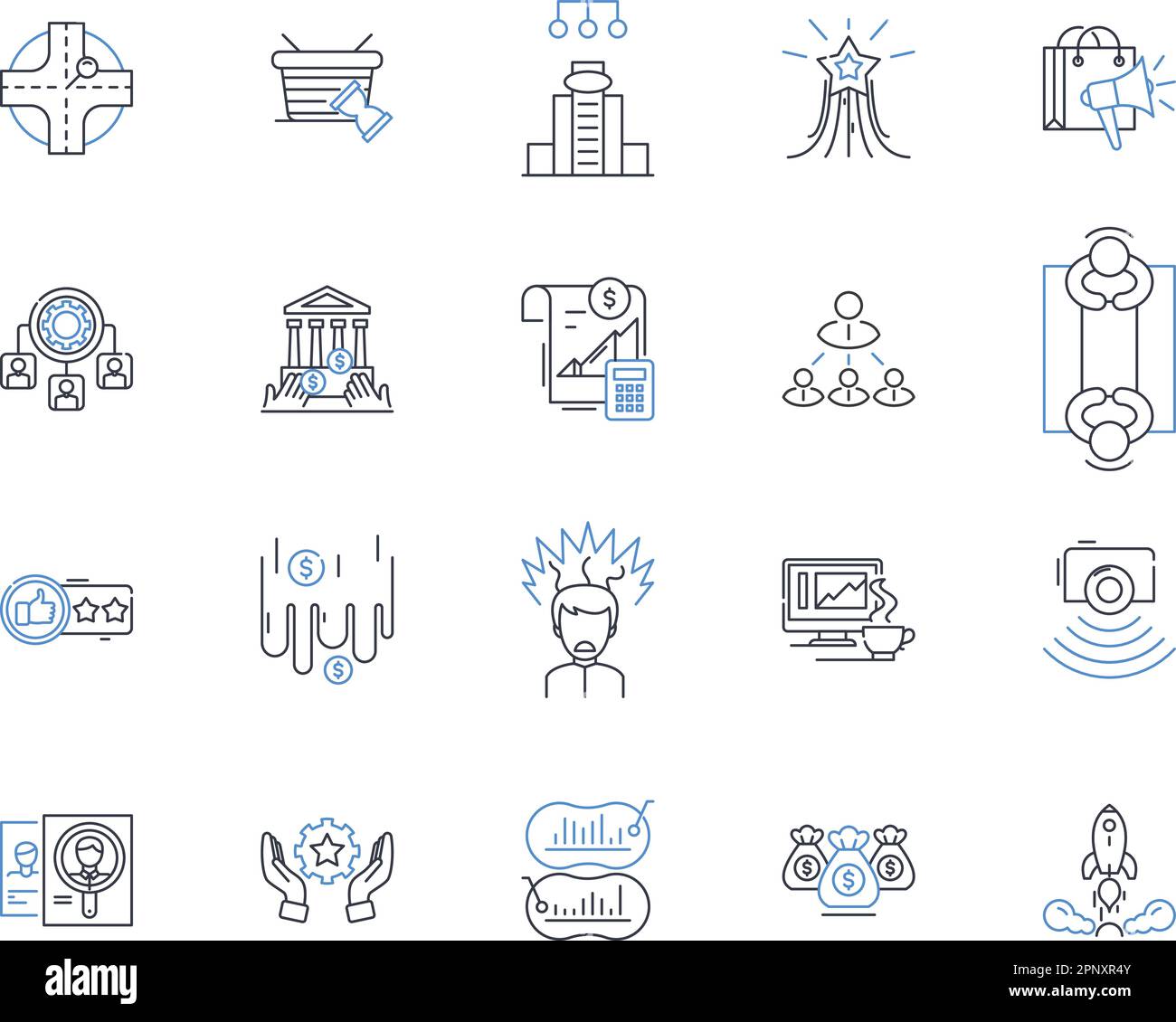 Mobile Evolution line icons collection. Innovation, Connectivity ...