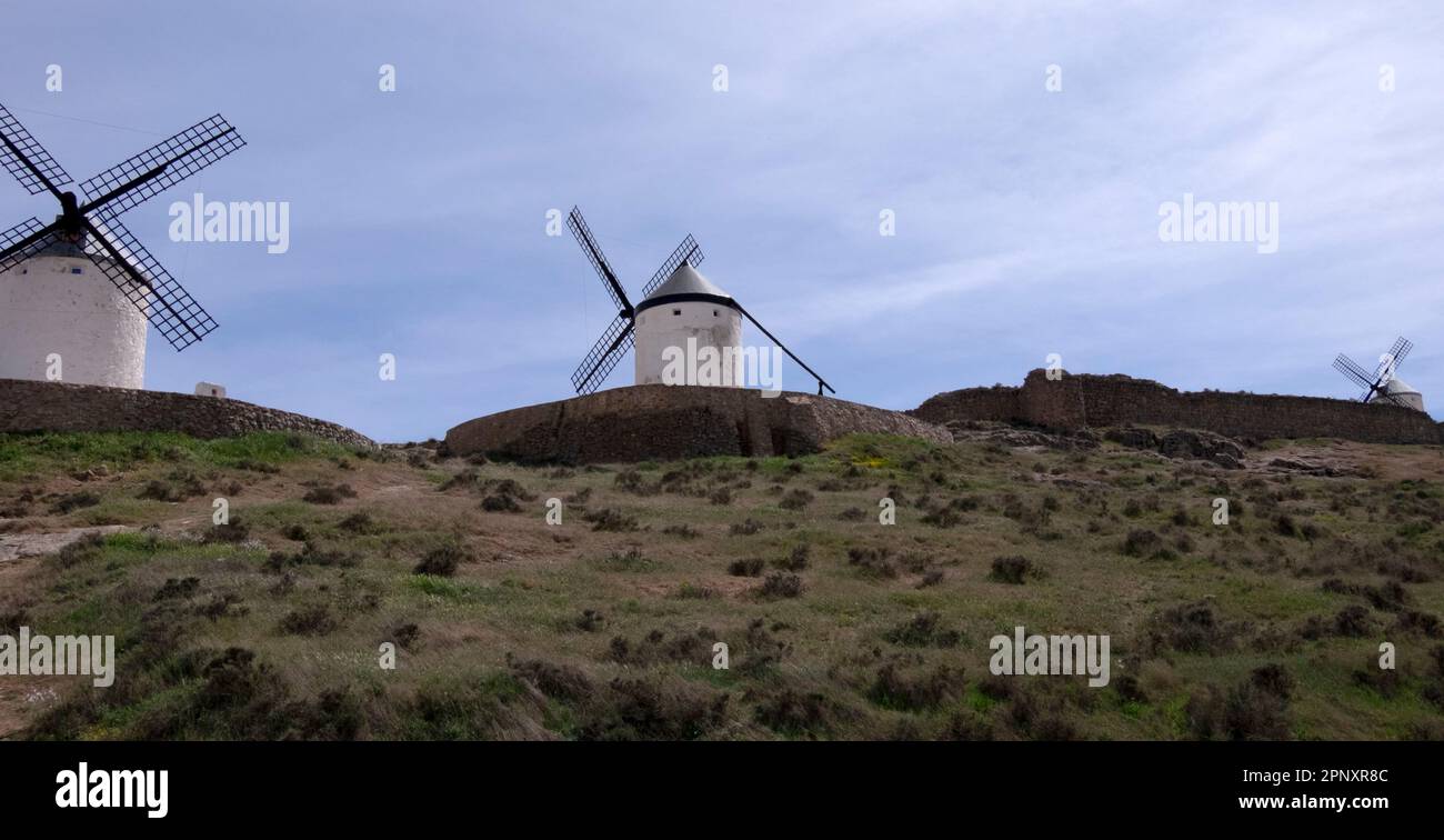 Consuegra is famous for its windmills. These windmills became famous in ...