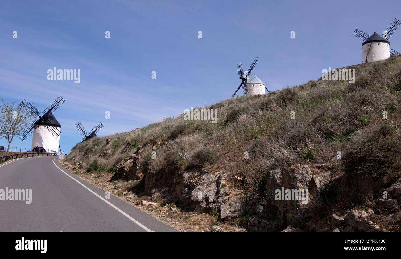 Consuegra is famous for its windmills. These windmills became famous in ...