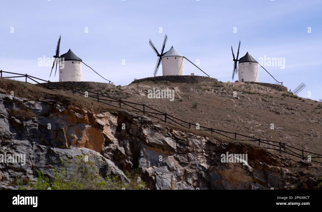 Consuegra is famous for its windmills. These windmills became famous in ...