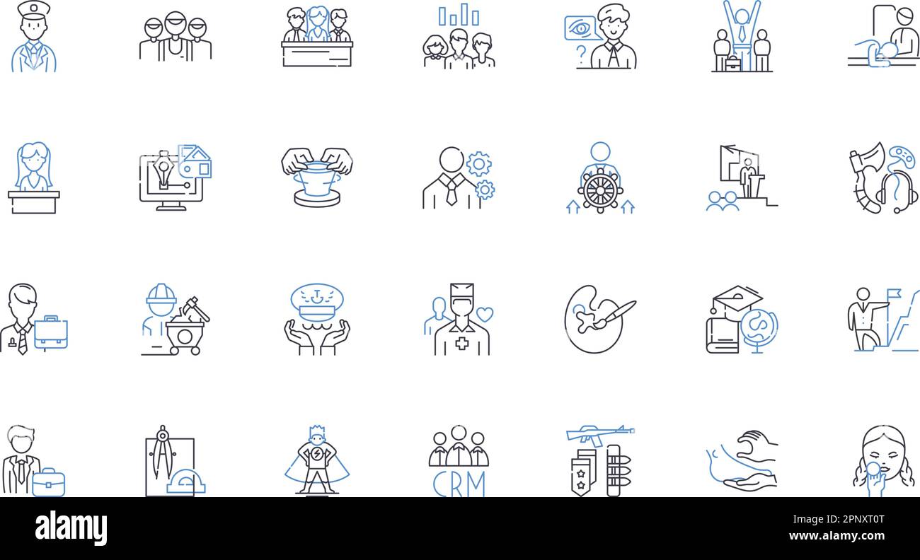 Employment line icons collection. Job, Career, Workforce, Recruitment ... Employment line icons collection. Job, Career, Workforce, Recruitment ...