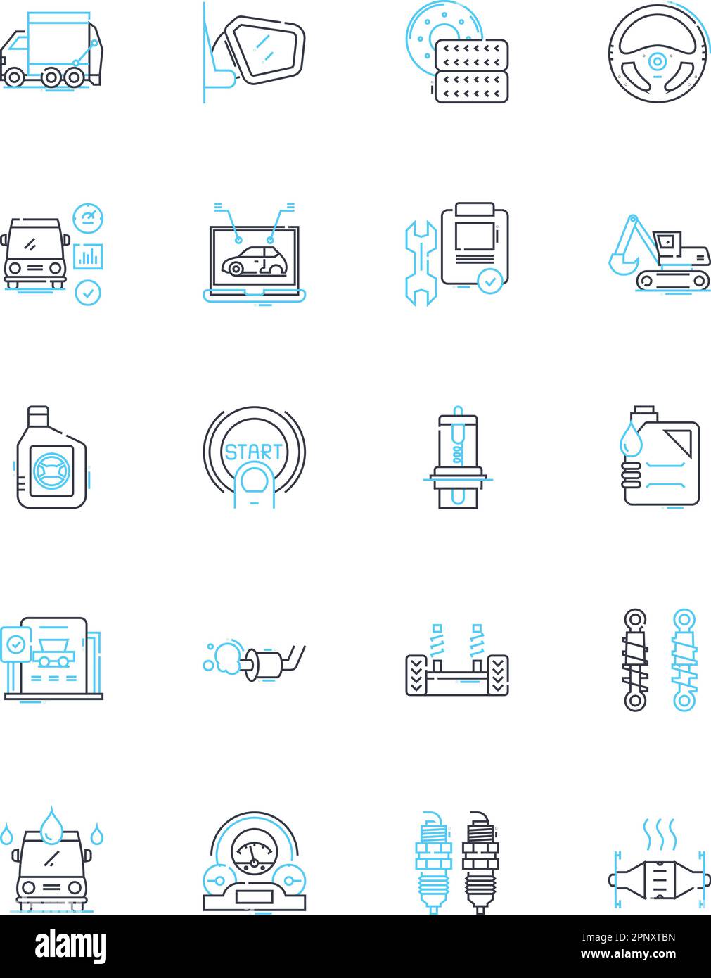 Education Sector Linear Icons Set Learning Curriculum Instruction Development Knowledge