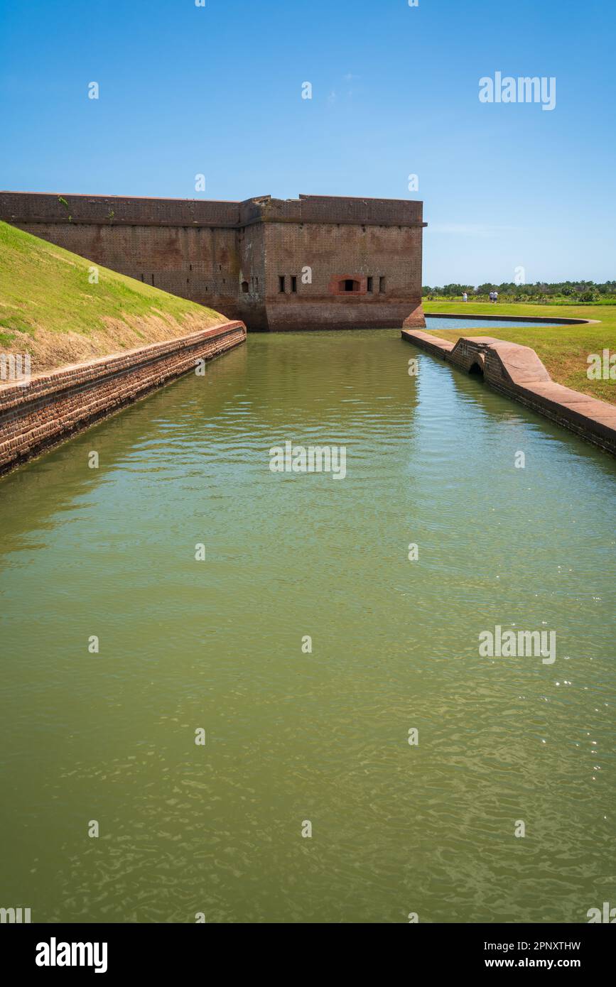 Fort georgia history military moat hi-res stock photography and images ...