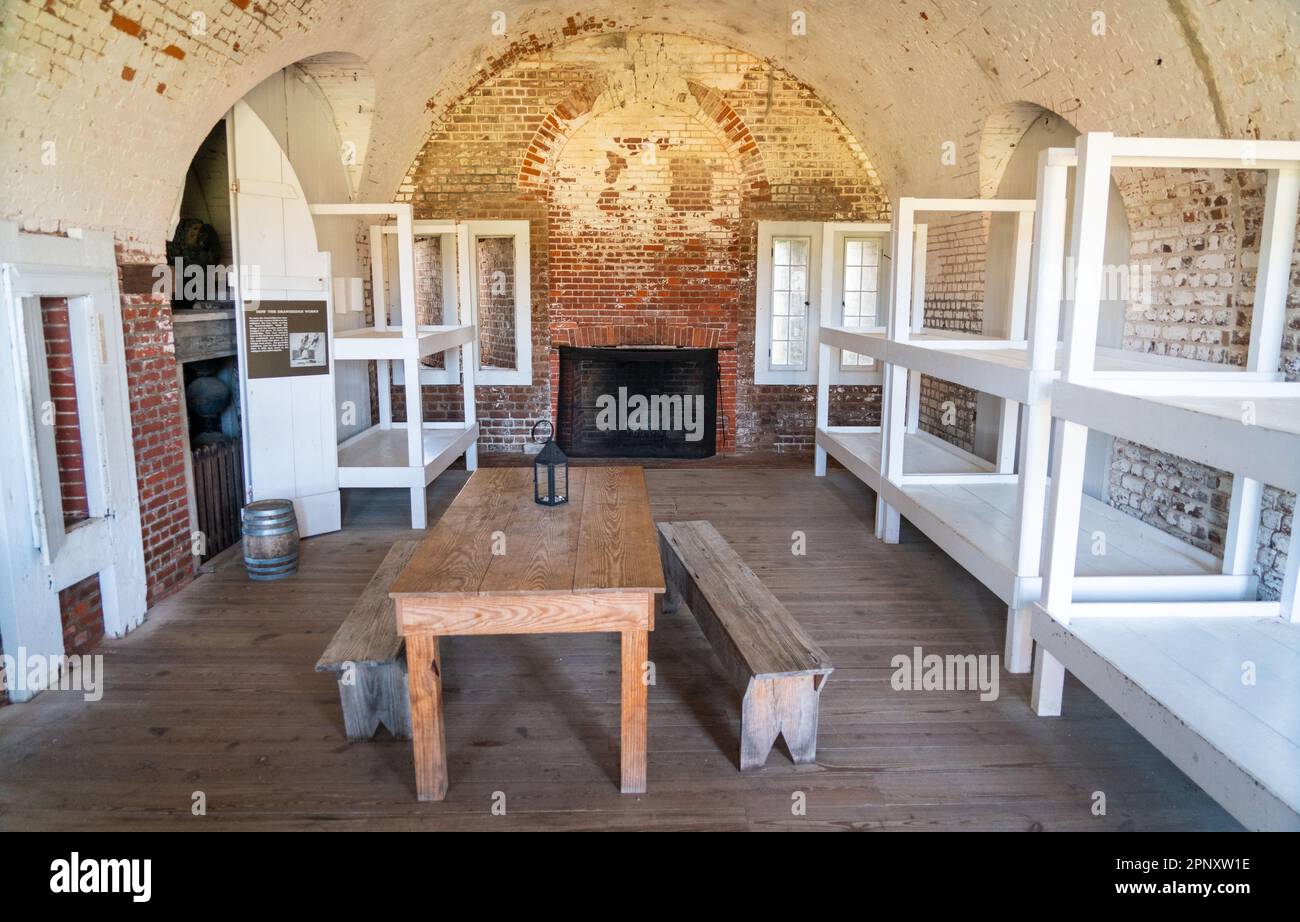 Fort Pulaski National Monument in Georgia Stock Photo - Alamy