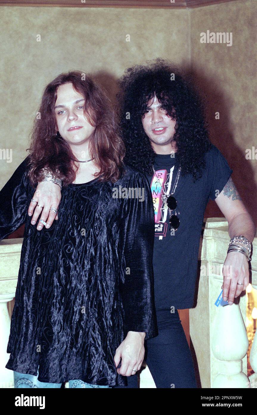 Slash and eric dover 1995 hi-res stock photography and images - Alamy