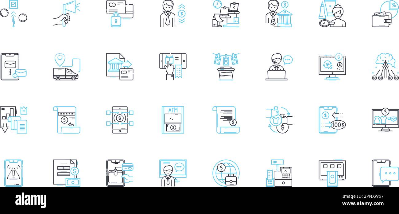 Joy and affection linear icons set. ) Bliss ) Delight ) Happiness ...