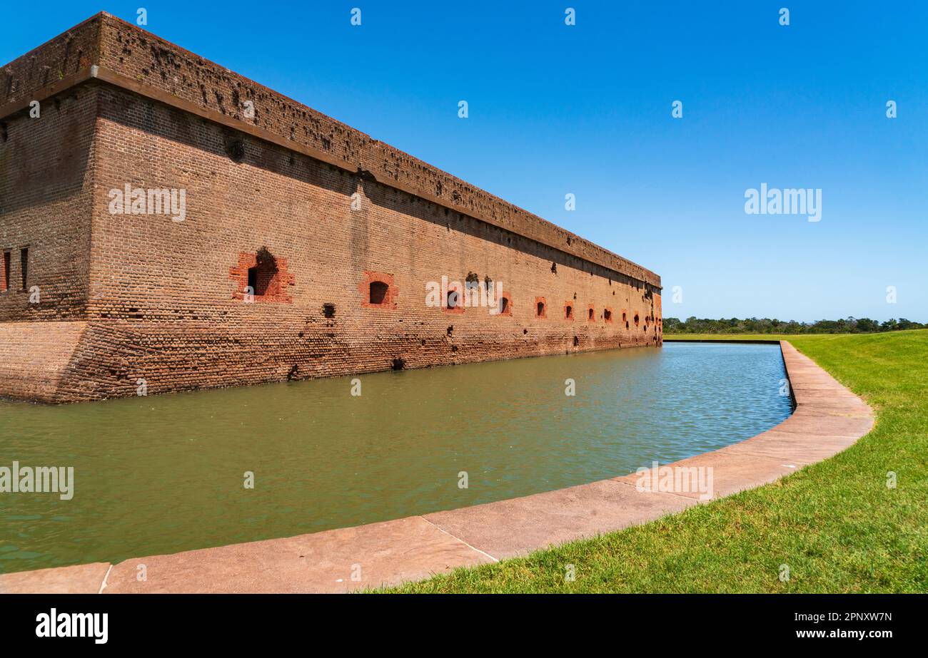 Fort Pulaski National Monument in Georgia Stock Photo - Alamy