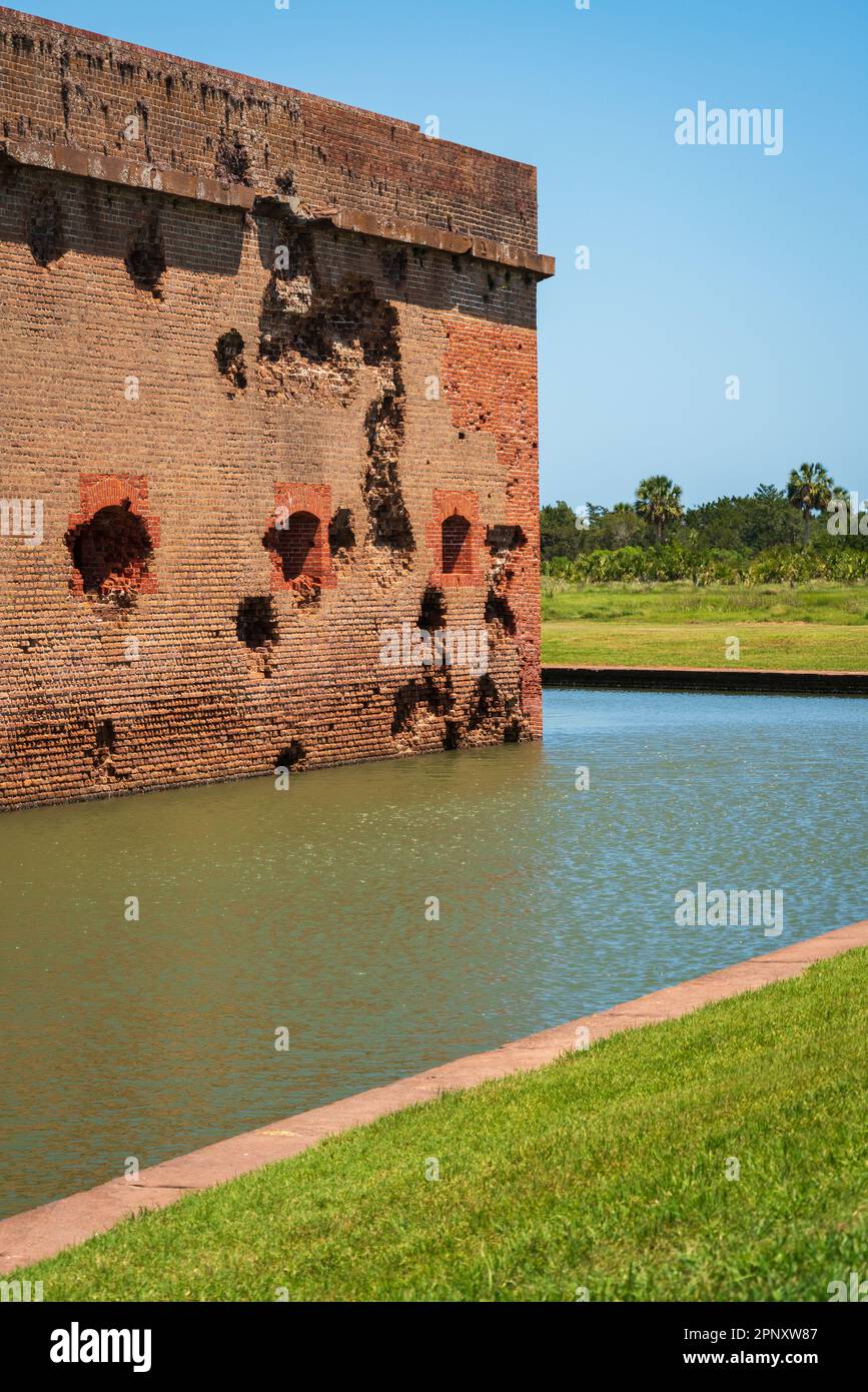 Fort Pulaski National Monument in Georgia Stock Photo - Alamy