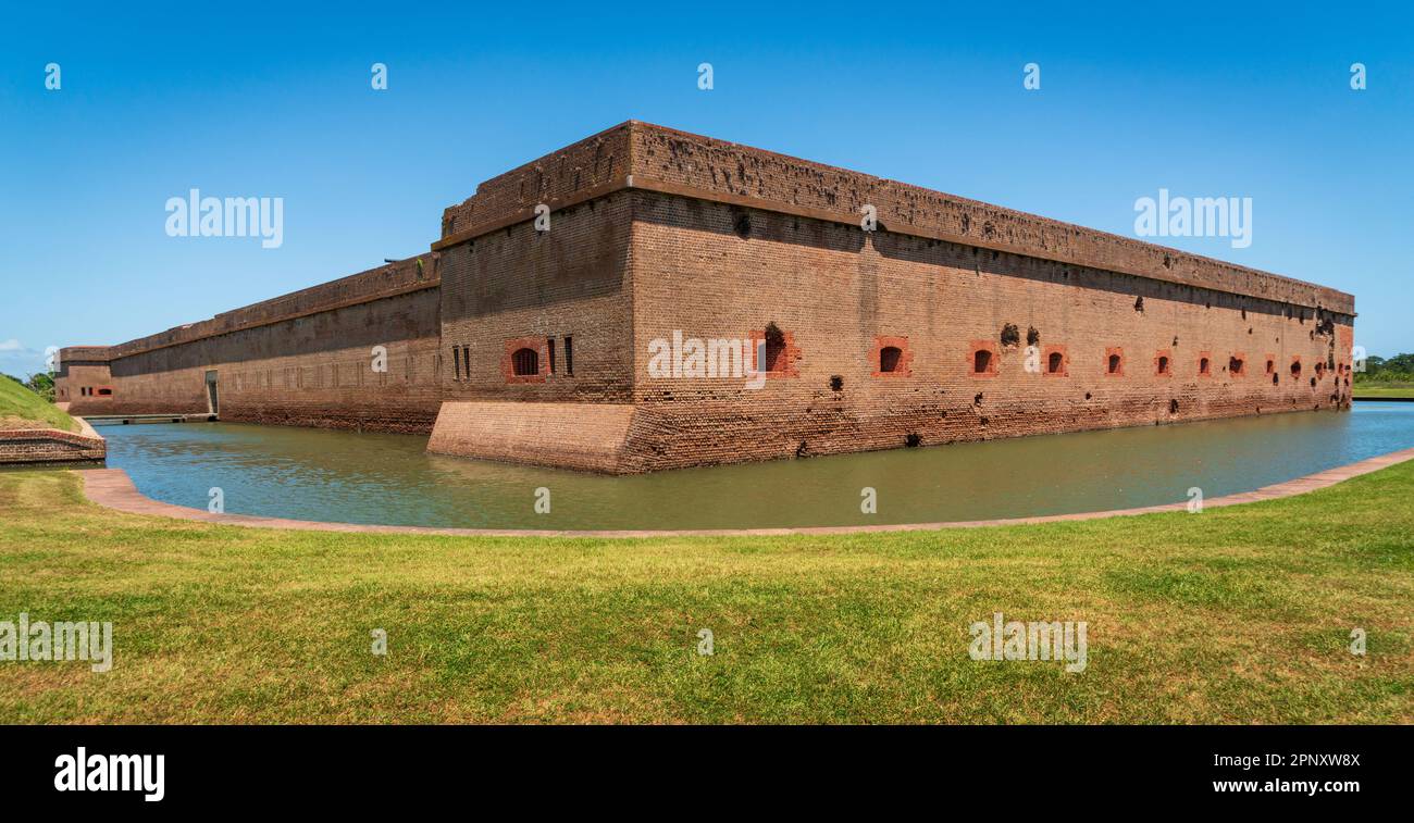 Fort Pulaski National Monument in Georgia Stock Photo - Alamy