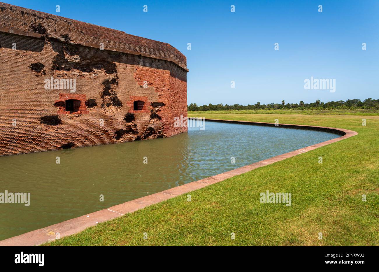 Fort Pulaski National Monument in Georgia Stock Photo - Alamy