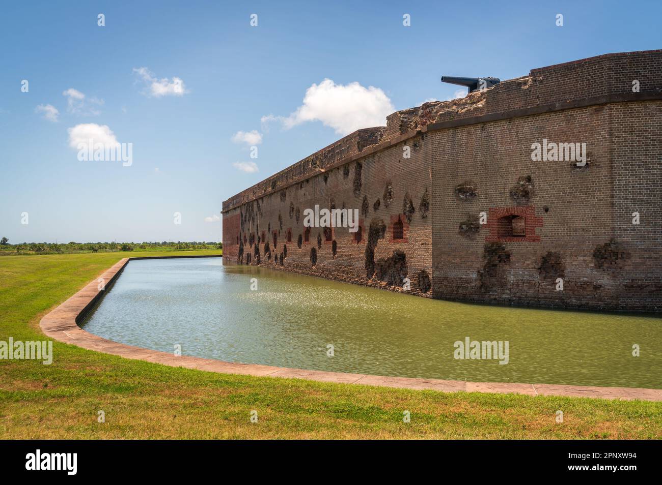 Fort Pulaski National Monument in Georgia Stock Photo - Alamy