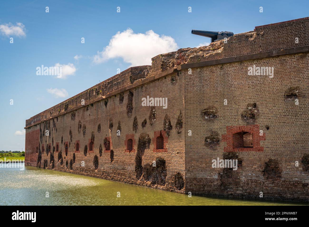 Fort Pulaski National Monument in Georgia Stock Photo - Alamy