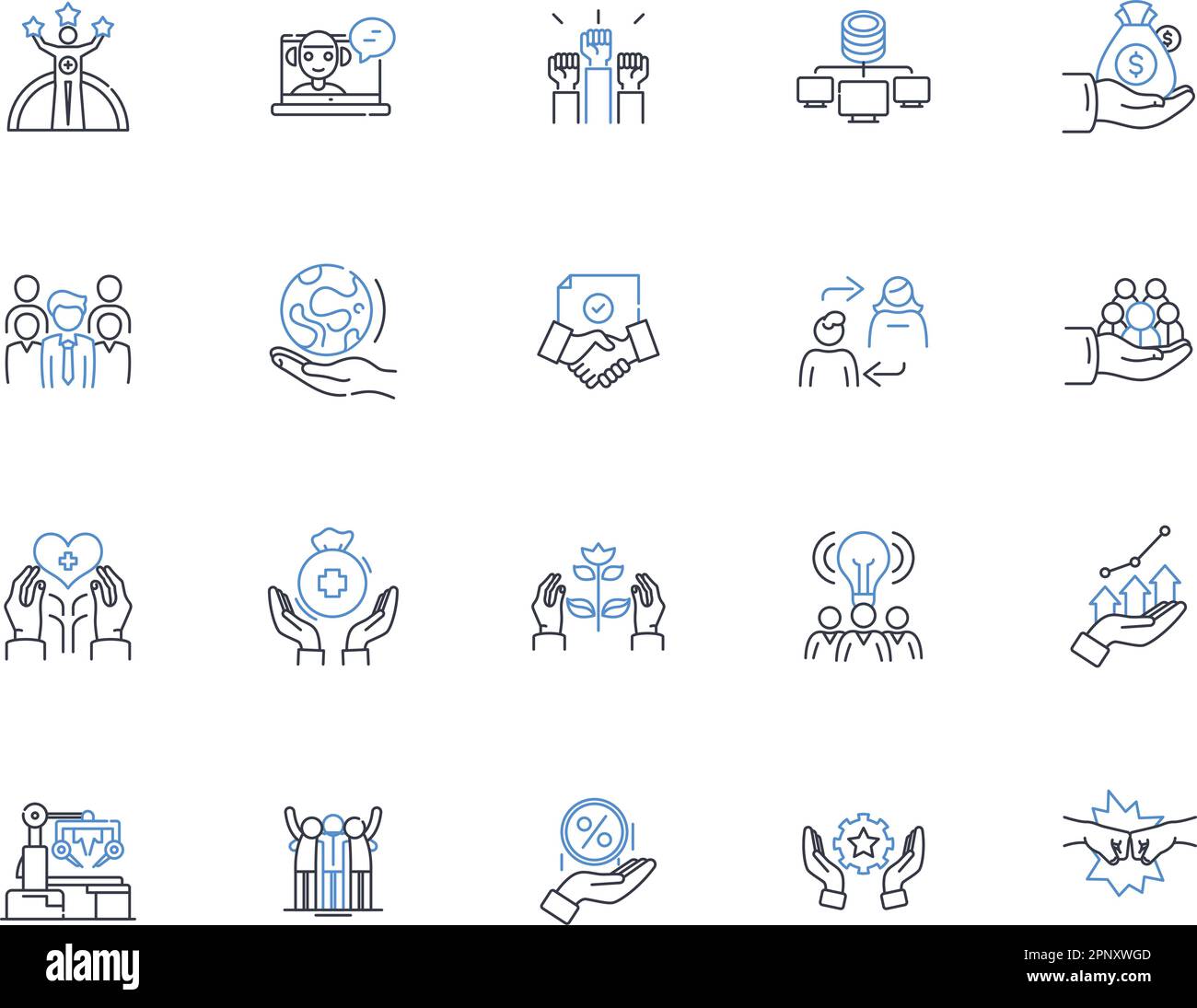 Refurbishment line icons collection. Renovation, Remodeling ...