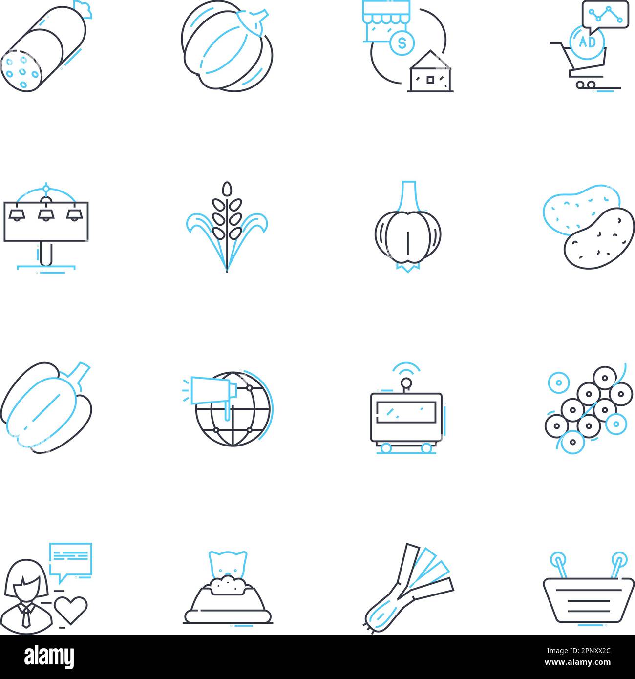 Prepared foods to go Stock Vector Images - Alamy