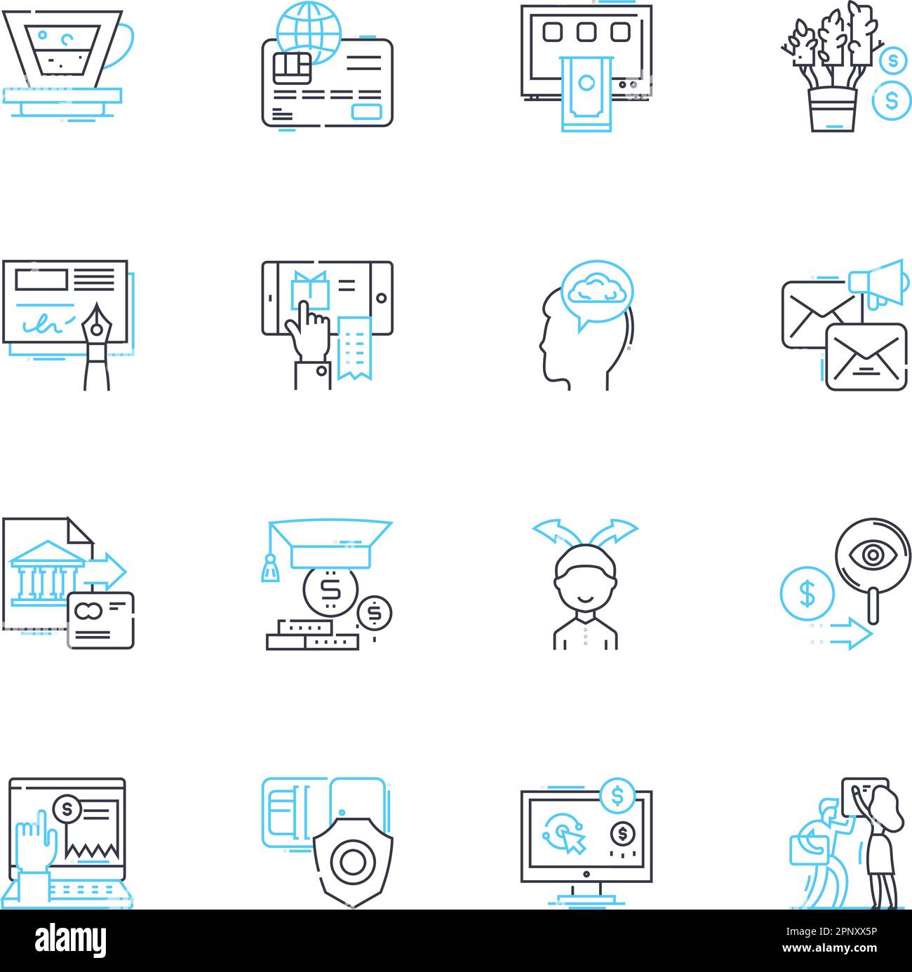 Mobile tech linear icons set. Smartphs, Tablets, Apps, Wireless ... Mobile tech linear icons set. Smartphs, Tablets, Apps, Wireless ...