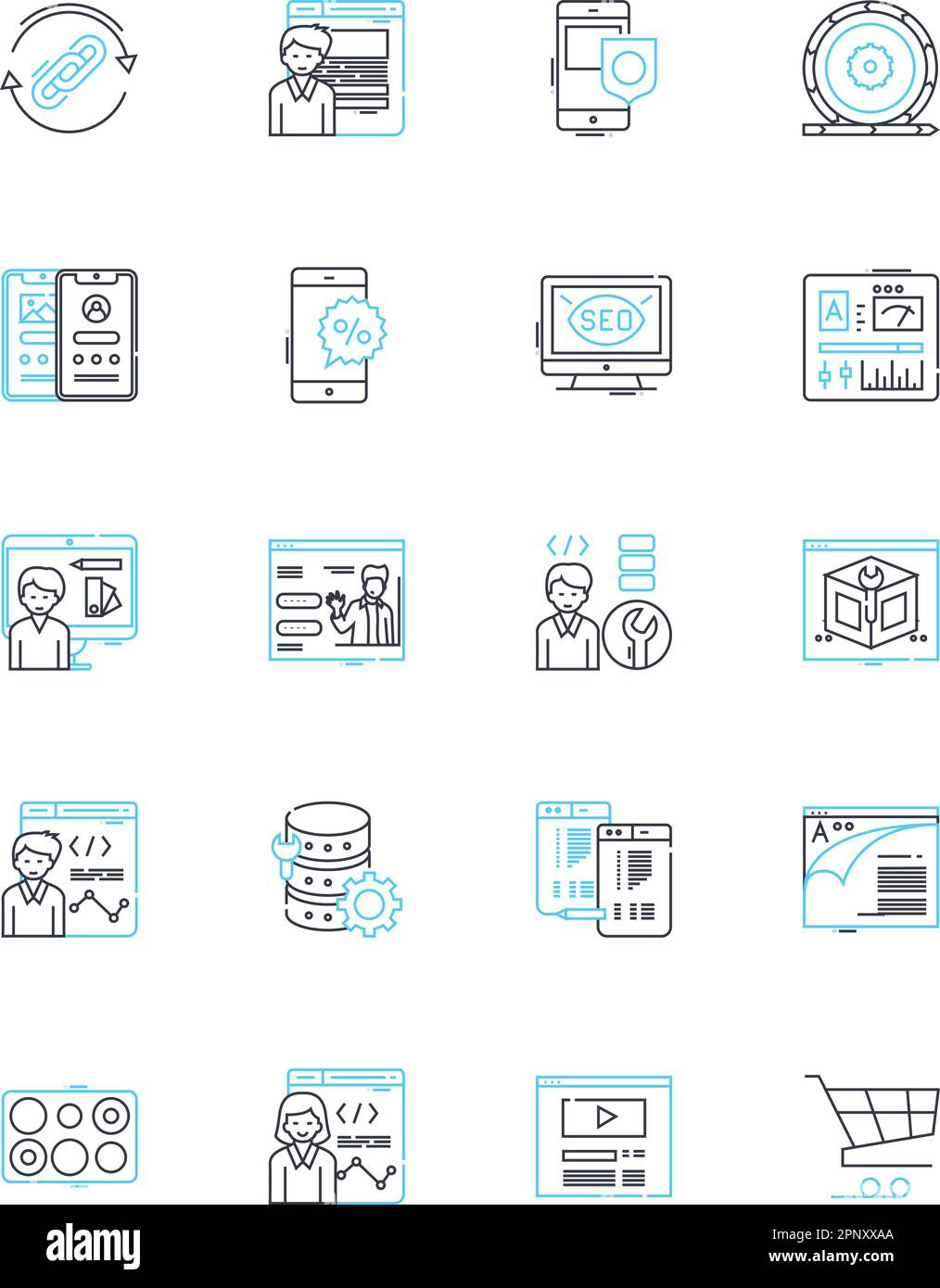 Forex trading linear icons set. Currency, Pip, Leverage, Margin, Bid ... Forex trading linear icons set. Currency, Pip, Leverage, Margin, Bid ...