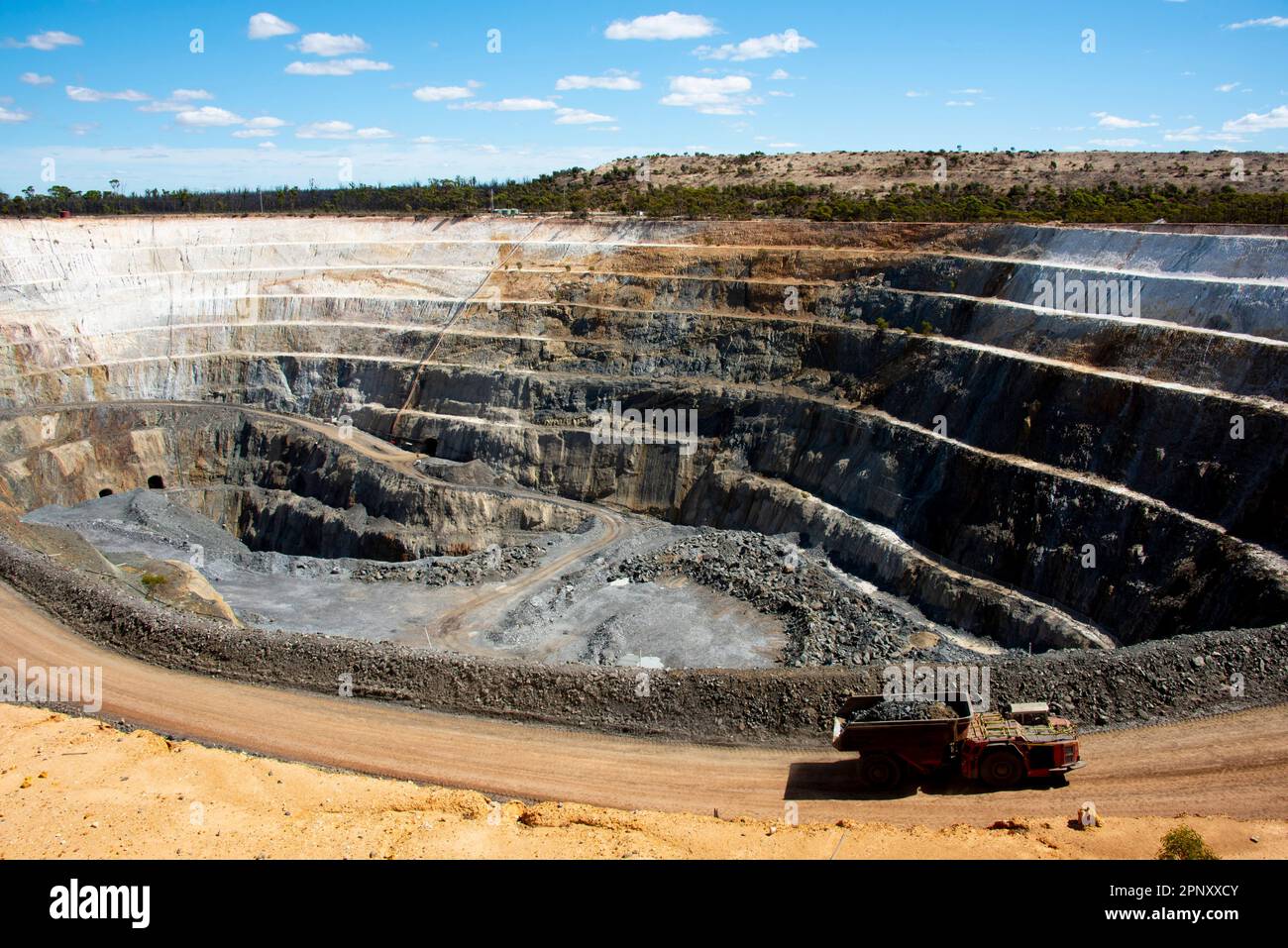 Underground mining copper production hi-res stock photography and ...