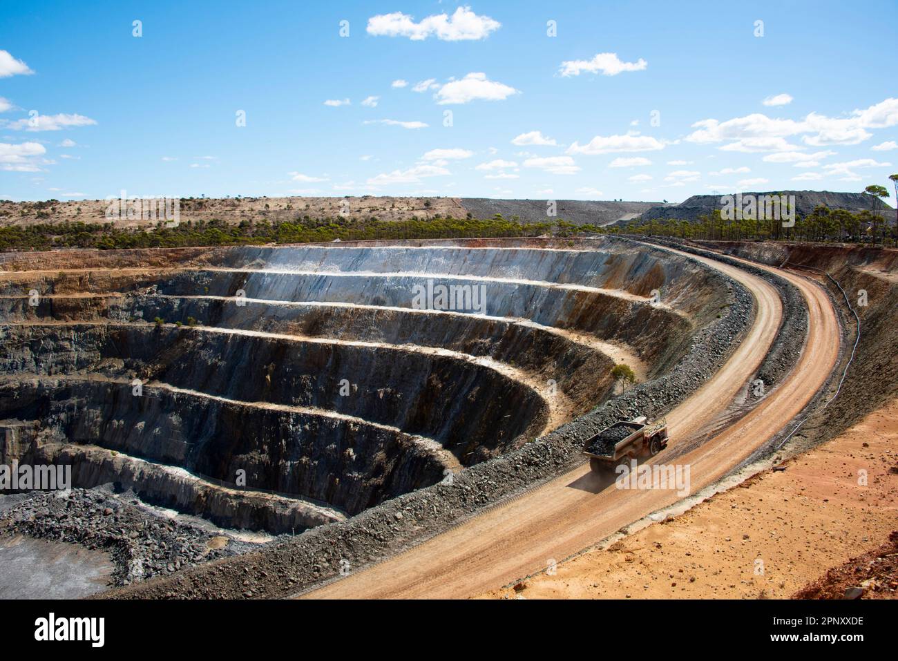 Underground mining copper production hi-res stock photography and ...