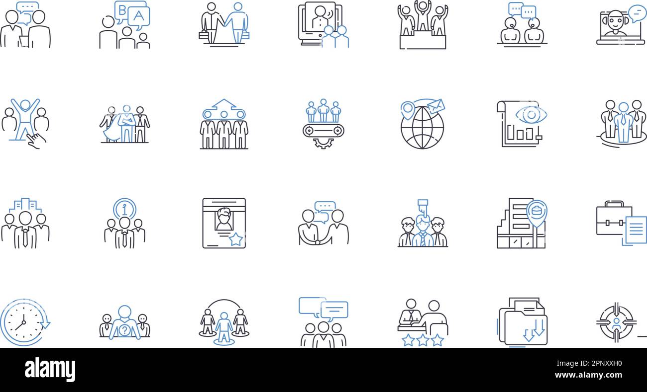 Market activity line icons collection. Invest, Trading, Bidding, Stock ... Market activity line icons collection. Invest, Trading, Bidding, Stock ...