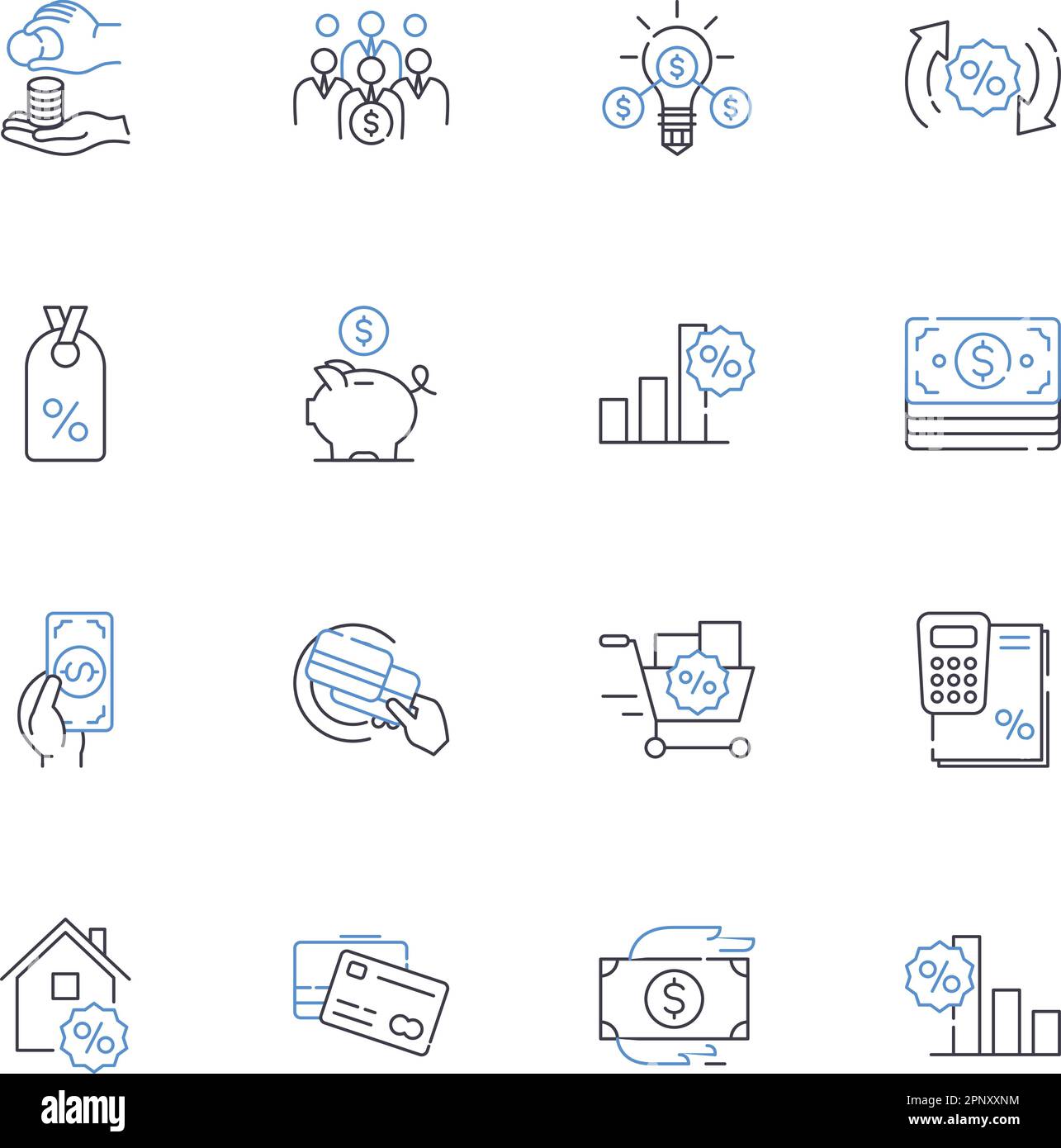 Order management line icons collection. Fulfillment, Inventory ... Order management line icons collection. Fulfillment, Inventory ...