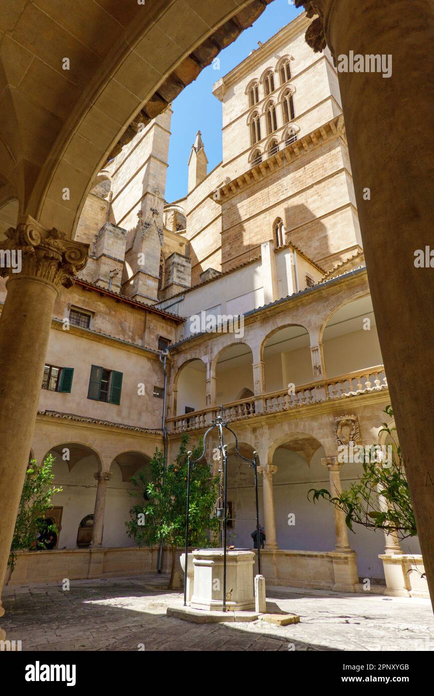 Palma de Mallorca, Spain -30 March, 2023. Cathedral La Seu, Palma de ...