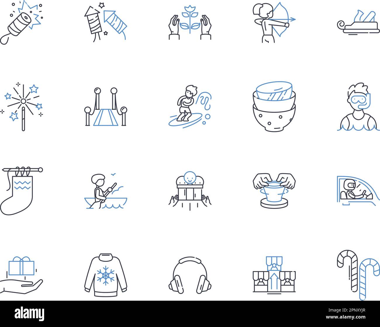 Hand-picked line icons collection. Select, Choice, Curated, Exclusive ...