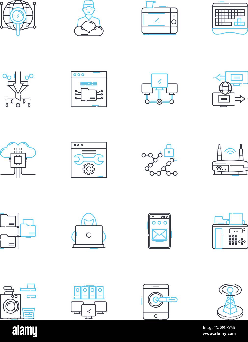 Web applications linear icons set. Responsive, Scalable, Intuitive ... Web applications linear icons set. Responsive, Scalable, Intuitive ...