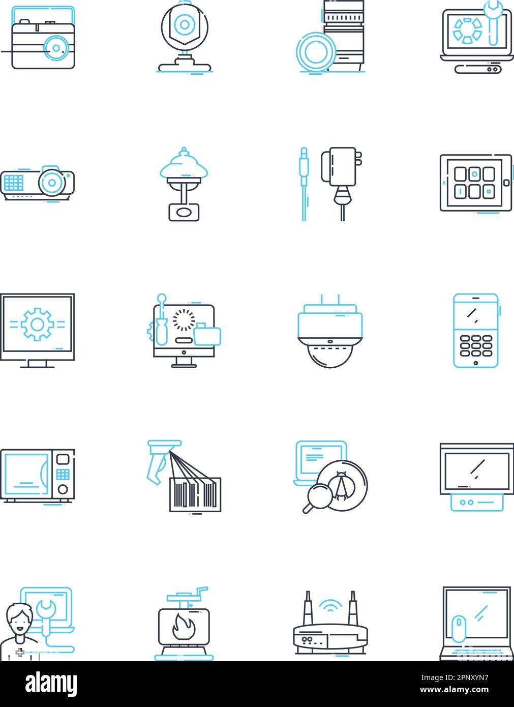 Appliance inspection Stock Vector Images - Alamy