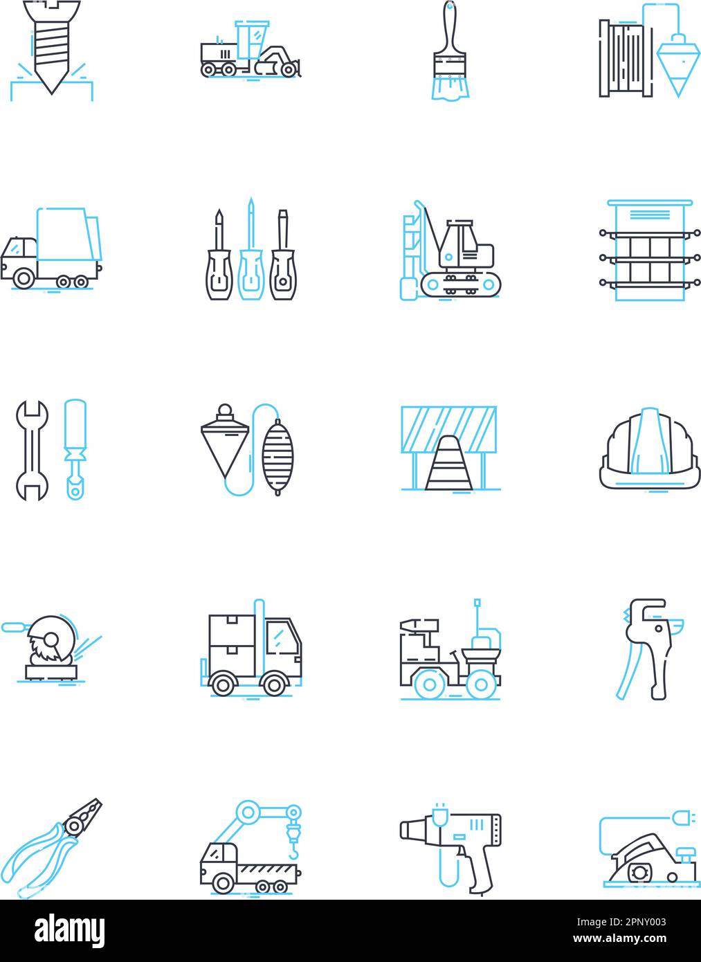 Medical field linear icons set. Diagnosis, Cure, Prevention, Therapy ...