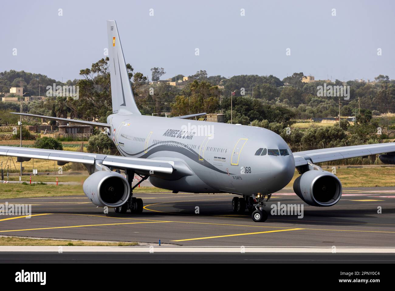 French Air Force Airbus A330-243(MRTT) (Reg: MRTT068) departing Malta ...
