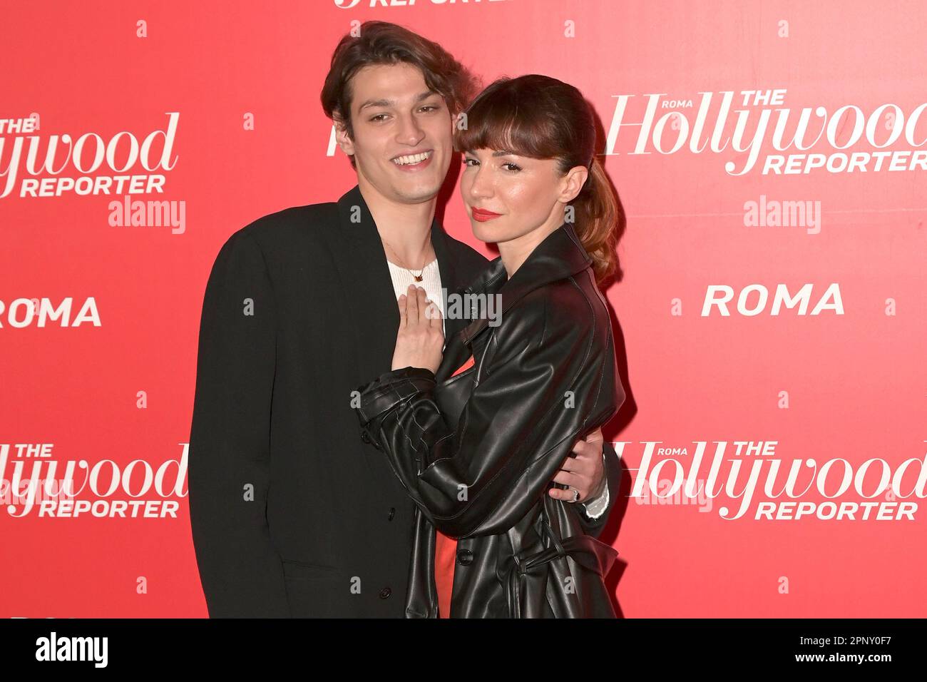 Rome, Italien. 20th Apr, 2023. Luigi Bruno und Andrea Delogu bei der ...