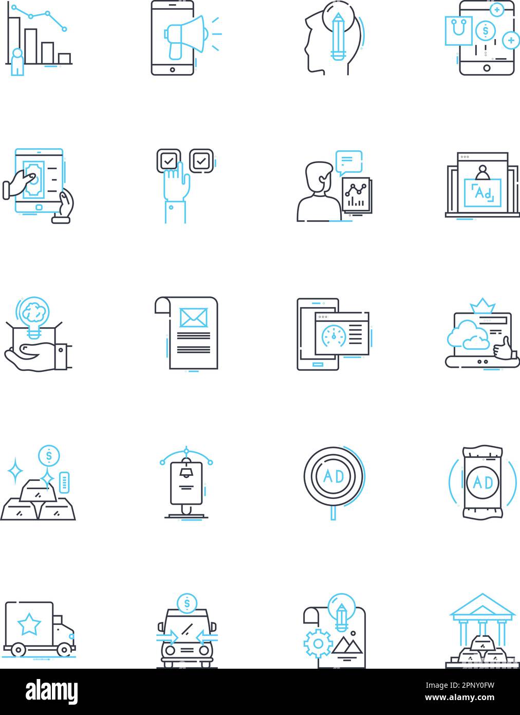 Training Camps linear icons set. Intense, Bootcamp, Fitness, Drills ...