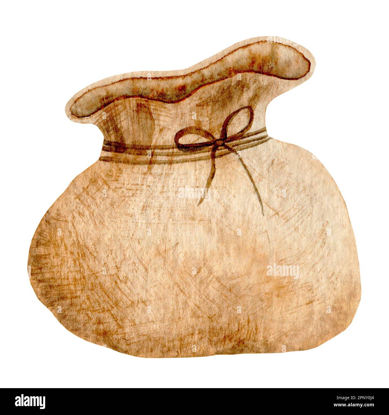 Watercolor sack hi-res stock photography and images - Alamy