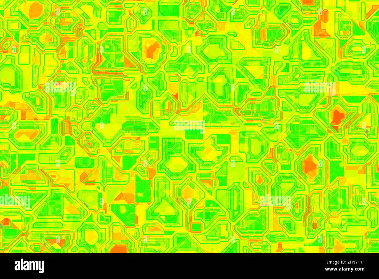 artistic beautiful electronic multi colored acid toxic pattern digital ...