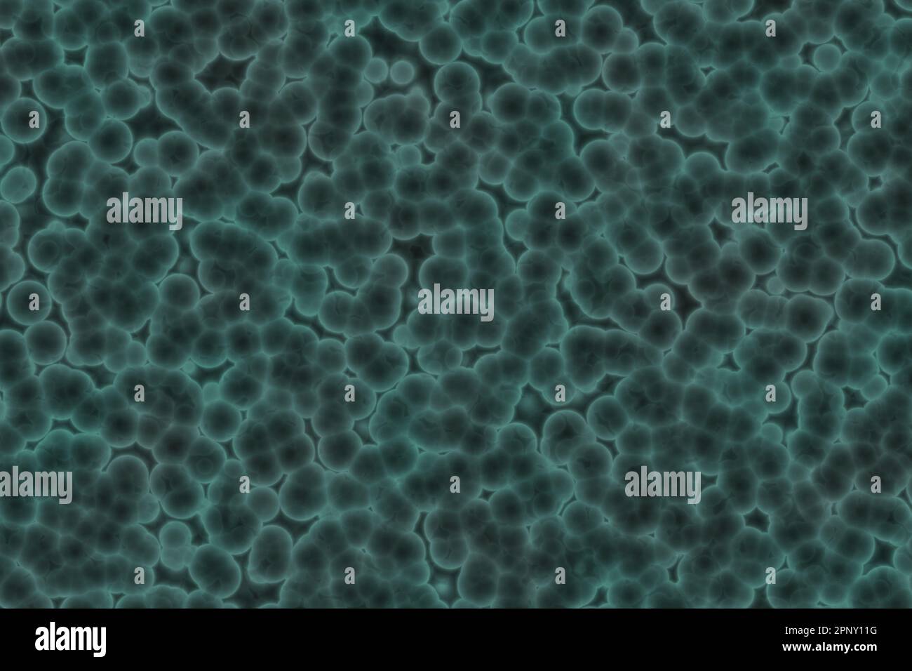 amazing creative light blue big amount of organic bacterias cg texture ...