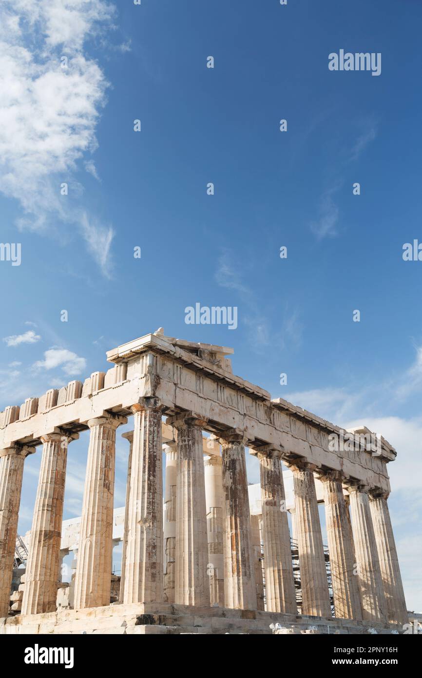 Greece, Athens, the ruins of the Acropolis Stock Photo - Alamy