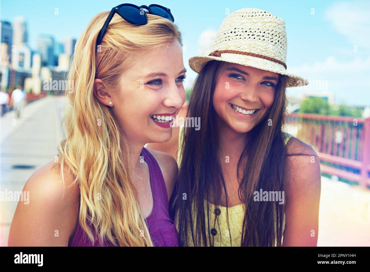 We have so much fun when were together. best friends having a good time ...