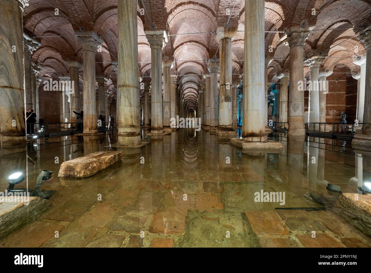 Basilica Cistern (Cisterna Basilica), Istanbul, Turkey Stock Photo - Alamy