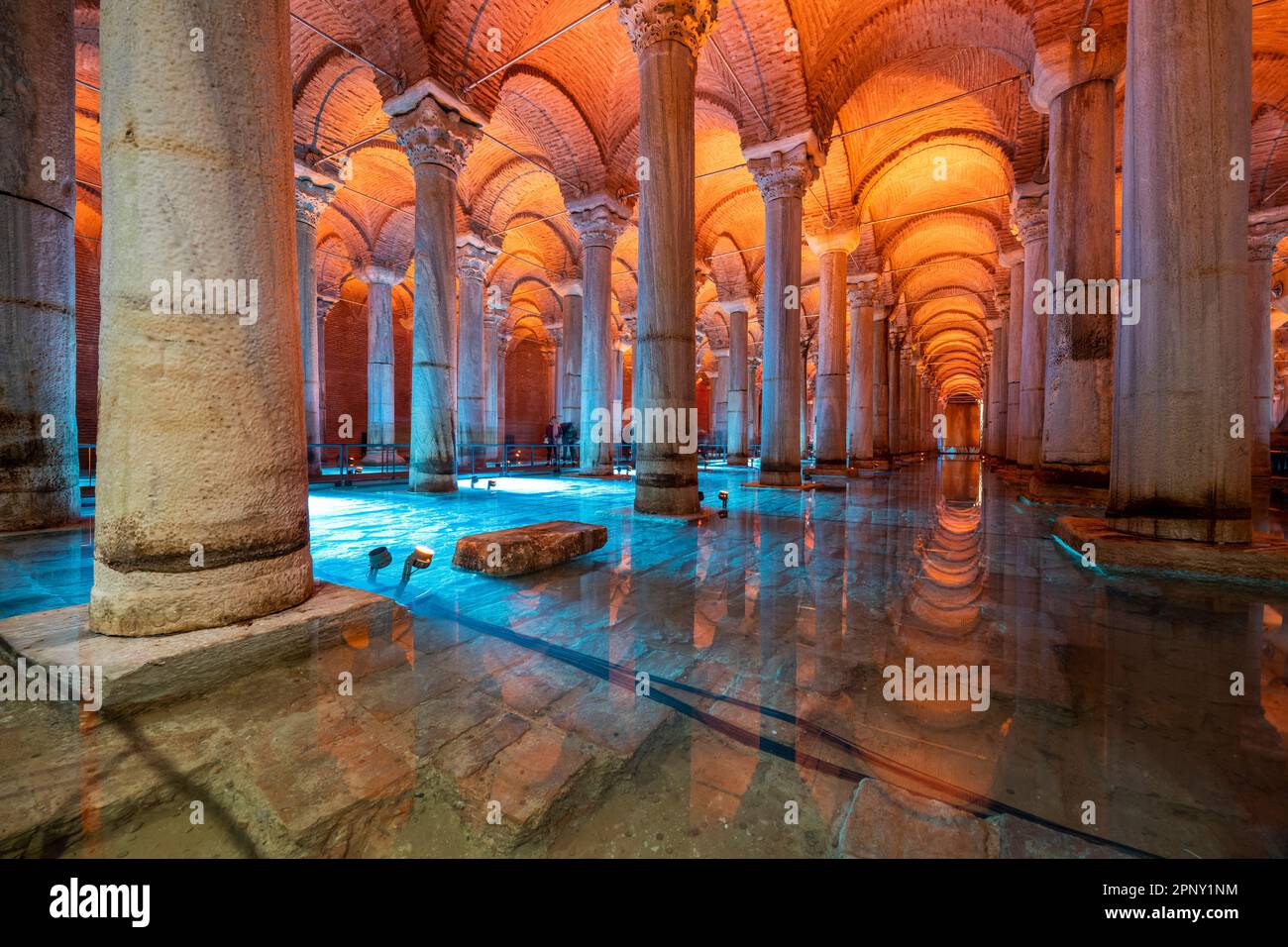 Basilica Cistern (Cisterna Basilica), Istanbul, Turkey Stock Photo - Alamy