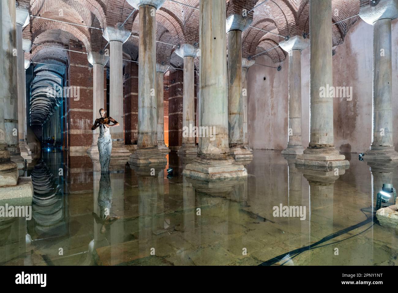 Basilica Cistern (Cisterna Basilica), Istanbul, Turkey Stock Photo - Alamy