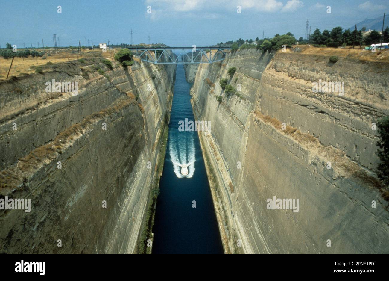 Corinth canal ship hi-res stock photography and images - Alamy