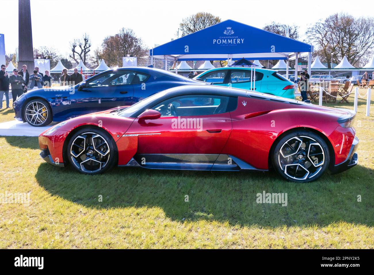 Maserati MC20 at Salon Prive London 2023. Location the Royal Hospital ...