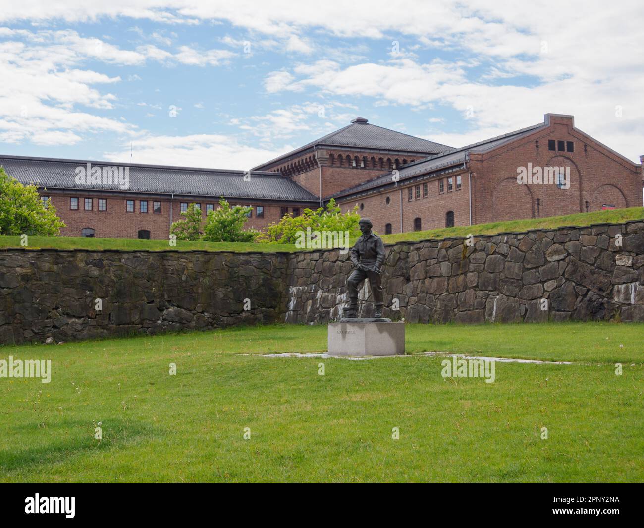 Oslo, Norway - May, 2022: View for Fanehallen Museum (part of Norwegian ...