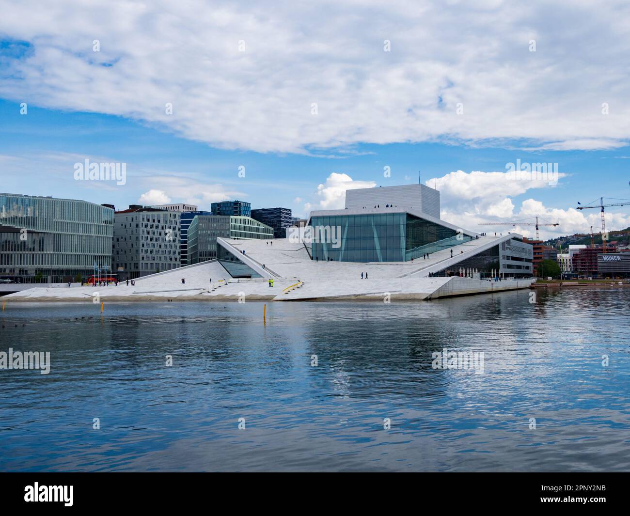 Oslo, Norway - May 2022: Oslo Opera House (Norwegian: Operahuset) is ...